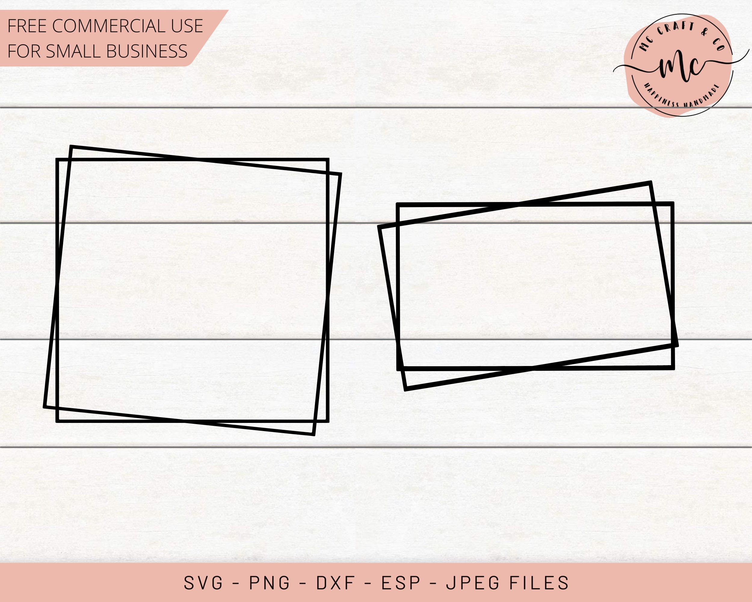 Square Frame Svg Rectangle Frame Svg Square Svg Geometric - Etsy