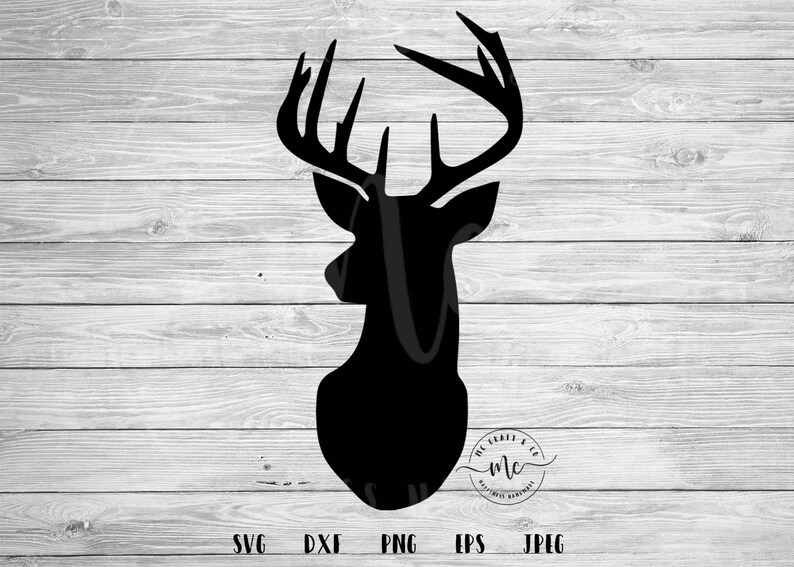 Stag svg deer svg stag cutting file deer cutting file | Etsy