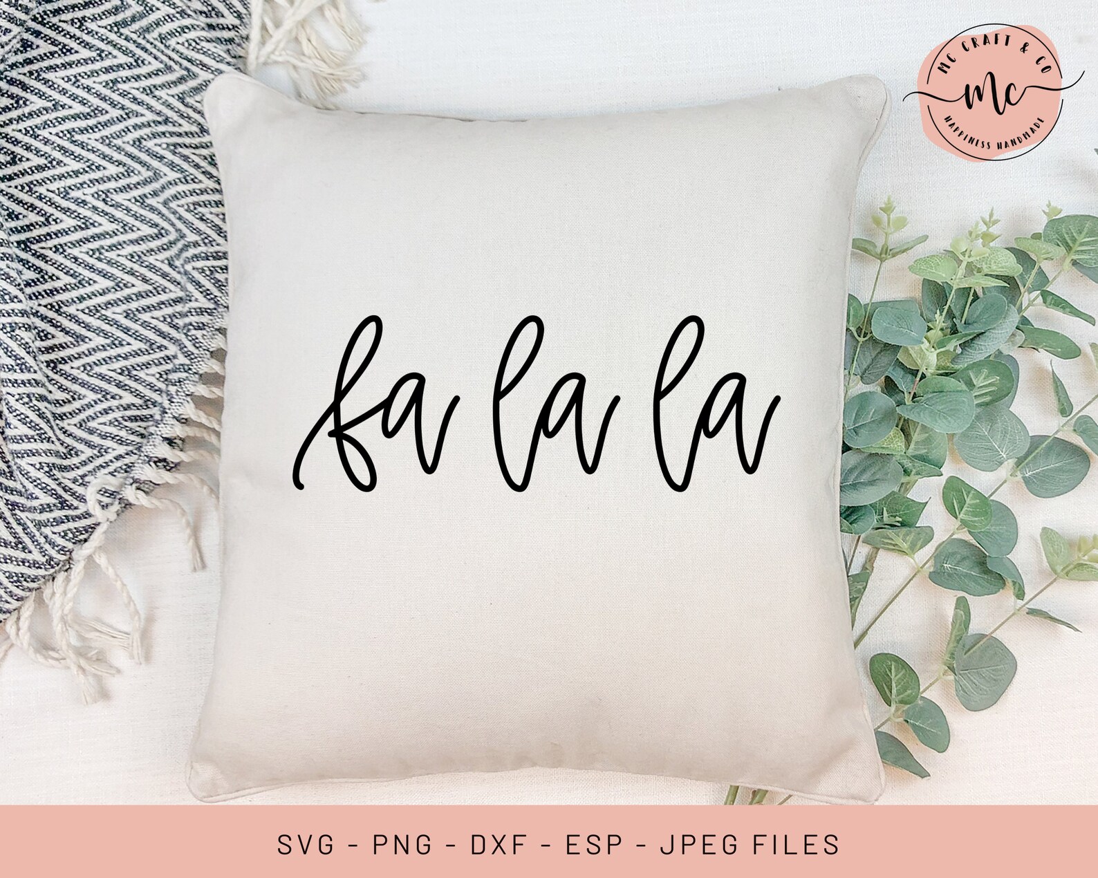 Fa La La SVG PNG Winter Svg Christ Cut File Christmas | Etsy