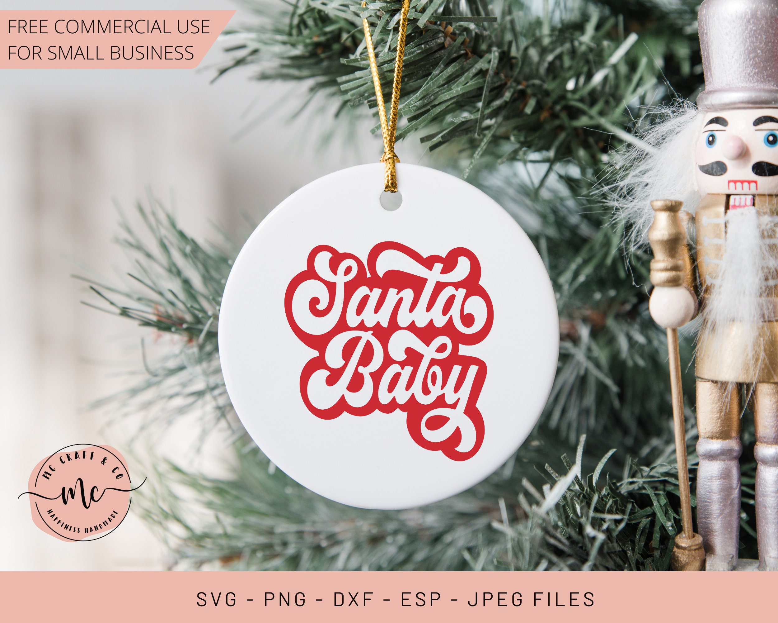 Santa Baby SVG PNG Christmas Svg Png Christmas Cut File | Etsy