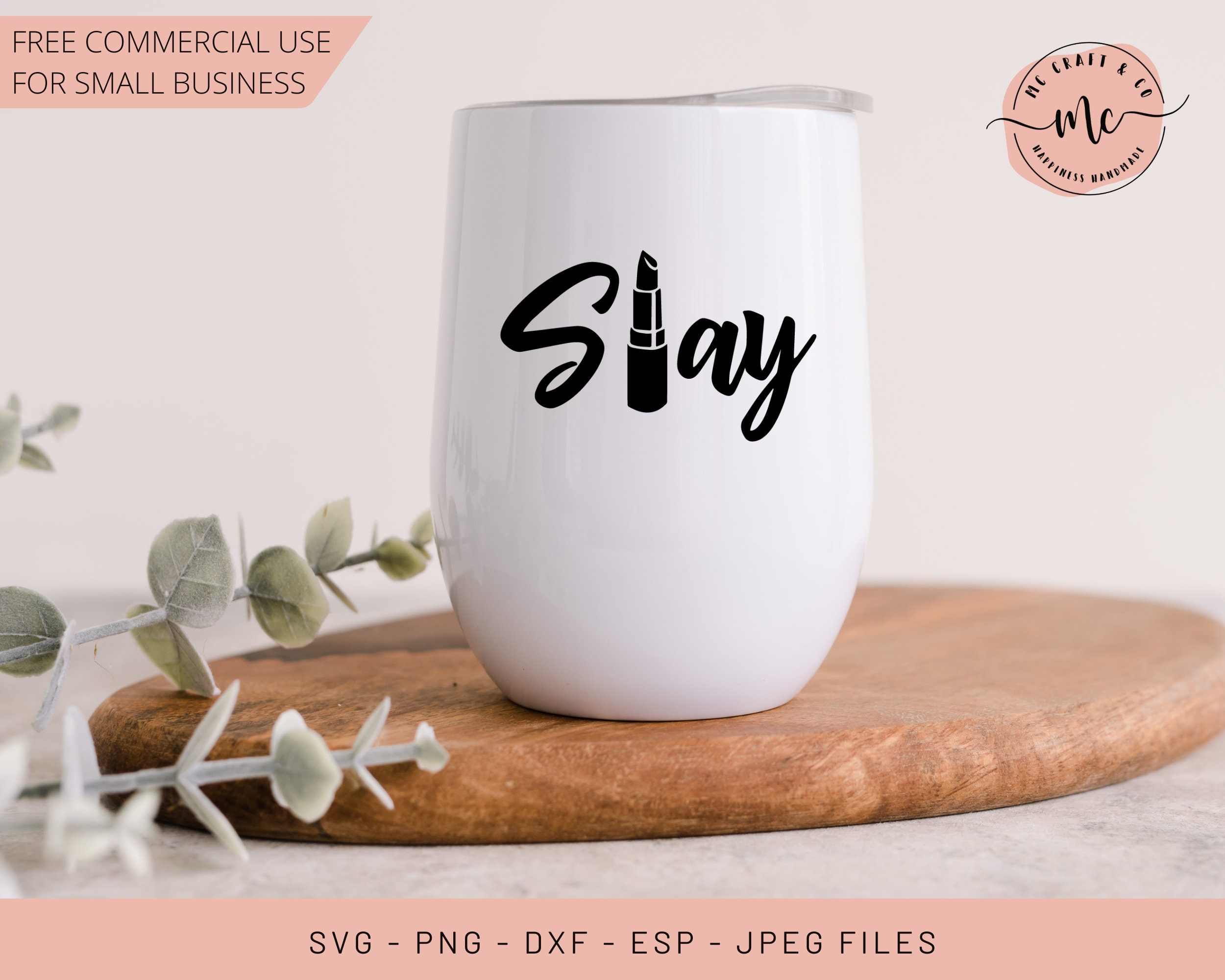 Slay SVG Makeup Svg Lashes Svg Make up Cut Files Lipstick - Etsy