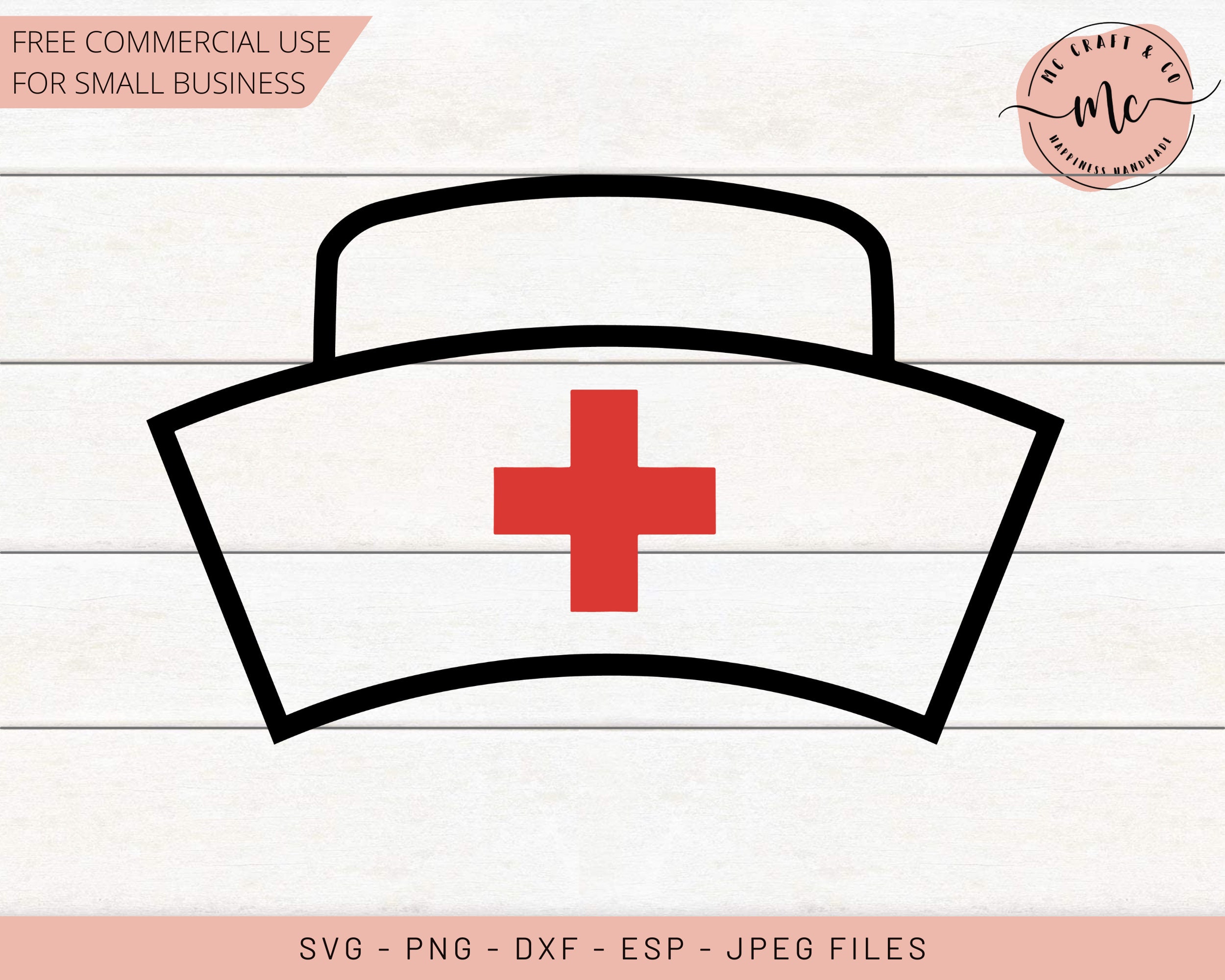 Nurse Cap Hat Paper Crown Party Coloring Printable Kids Craft Australia ...