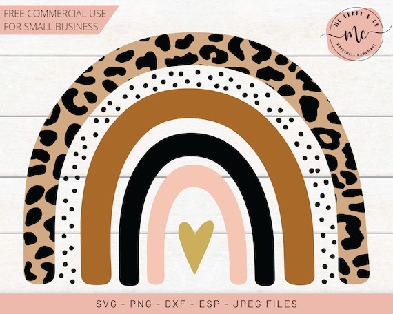 Art & Collectibles Digital Prints circle leopard print svg Boho Burnt ...