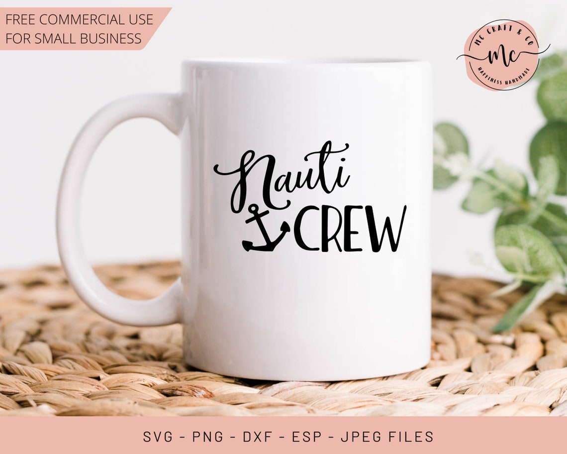 Nauti Crew Nauti Crew Svg Cruise Vacation Cruise Svg | Etsy