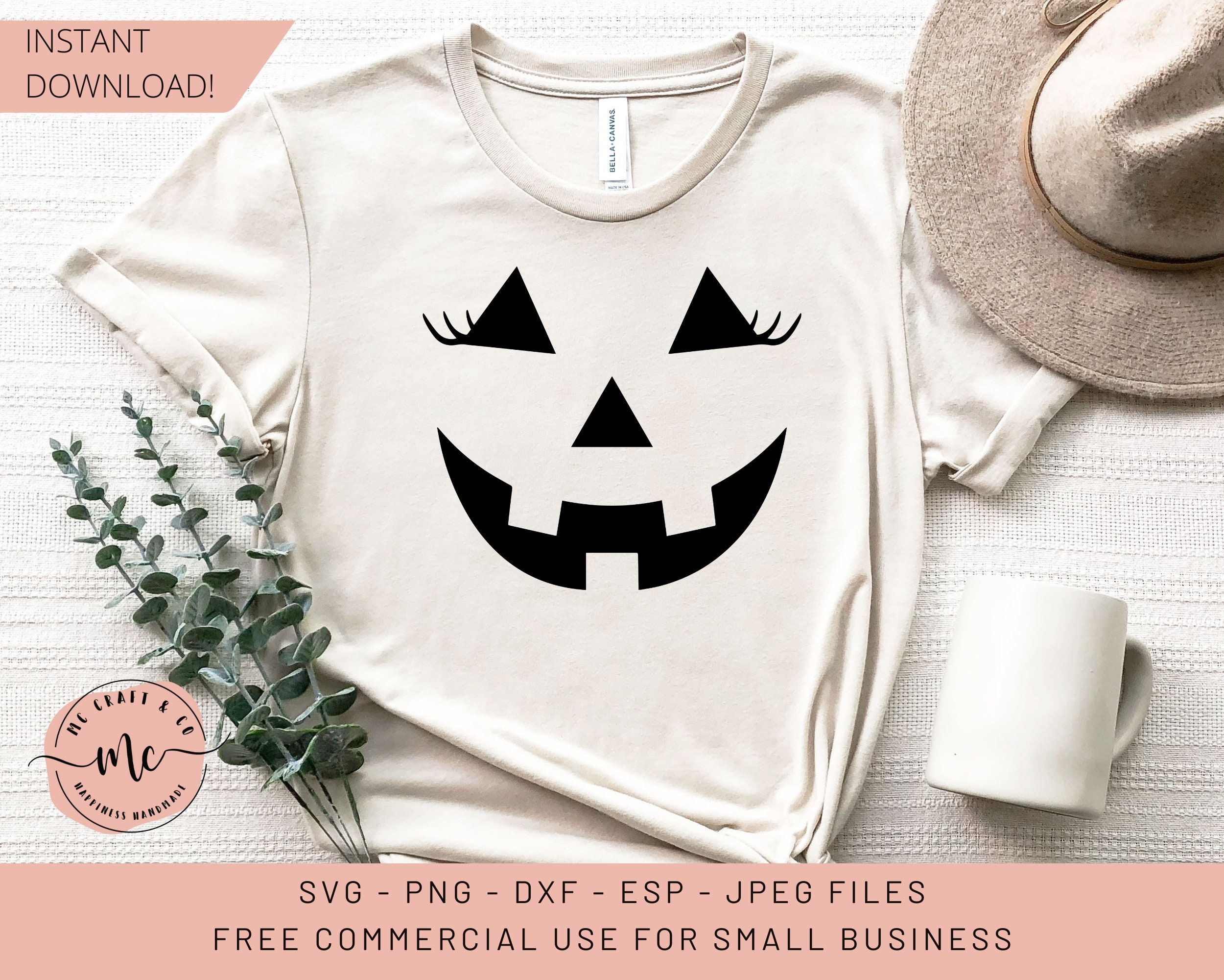 Pumpkin Face Svg, Halloween Clip-art, Halloween Smiling Carved Pumpkin ...