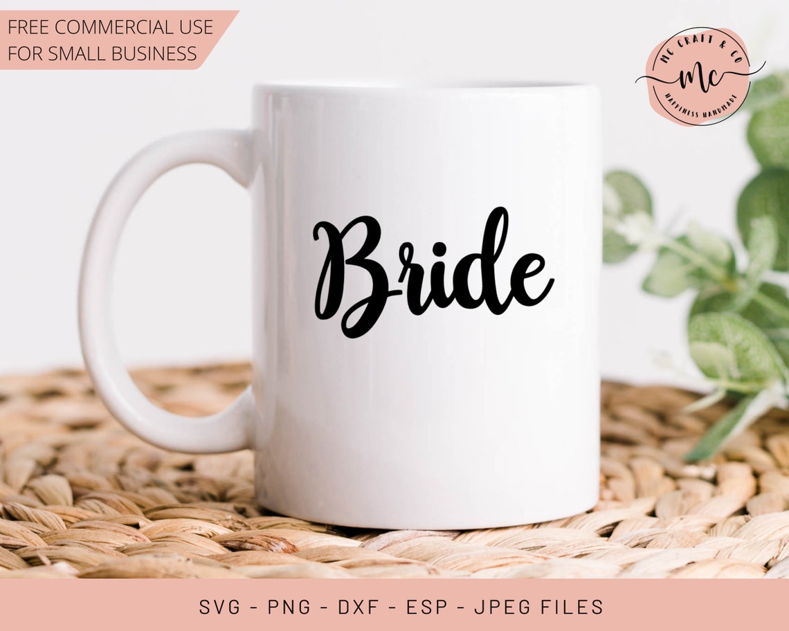 Bride SVG Bride Cut File Wedding Wedding Cut Files Bridal - Etsy