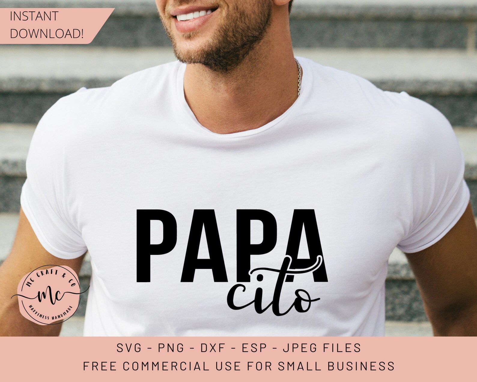 Papacito Svg Papa Svg Spanglish Svg Ay Papi Padre Ay - Etsy