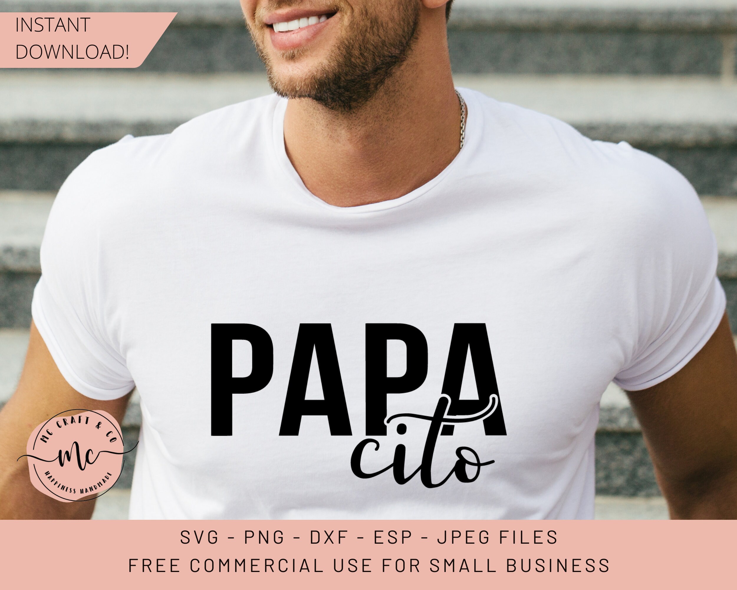 Papacito Svg Papa Svg Spanglish Svg Ay Papi Padre Ay | Etsy Canada