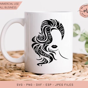 Woman SVG, Women Empowerment Svg, Girl Boss, Feminist, Fierce Svg, Girl ...