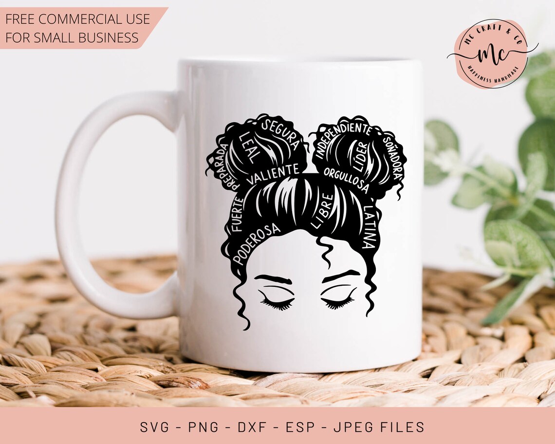 Latina SVG Spanish SVG Empowered Latina SVG Latina Mujer - Etsy