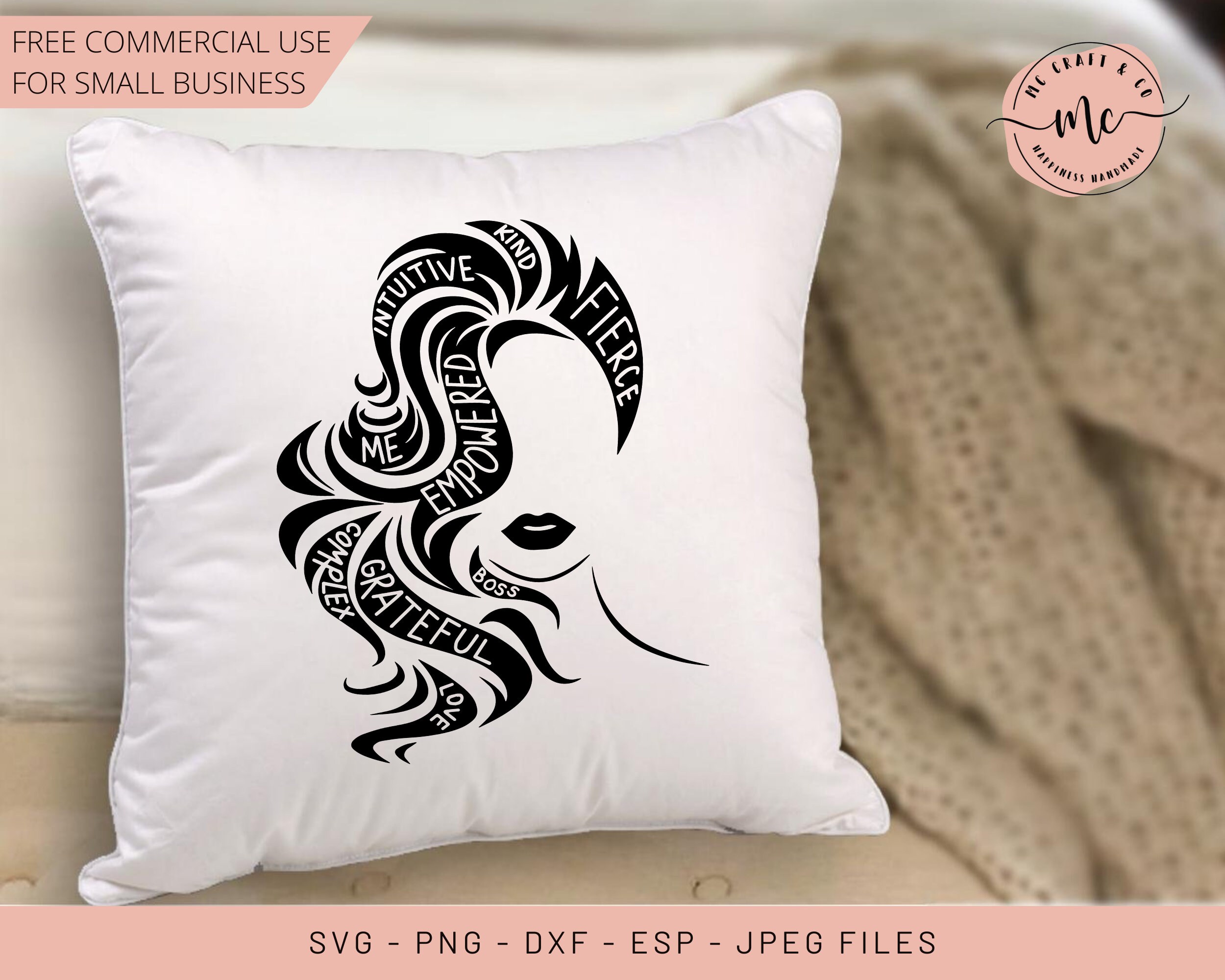 Mujer empoderada SVG Empoderamiento de la mujer svg feroz | Etsy