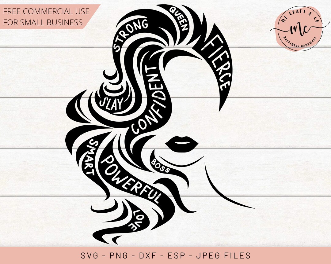 Woman SVG, Women Empowerment Svg, Girl Boss, Feminist, Fierce Svg, Girl ...
