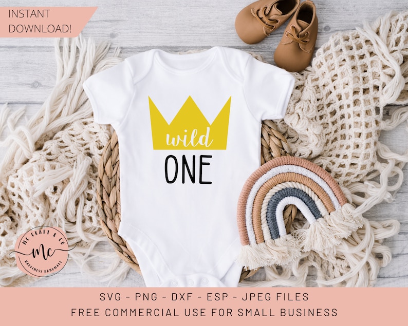 Wild One Svg Baby Svg First Birthday Svg Wild Things Svg - Etsy