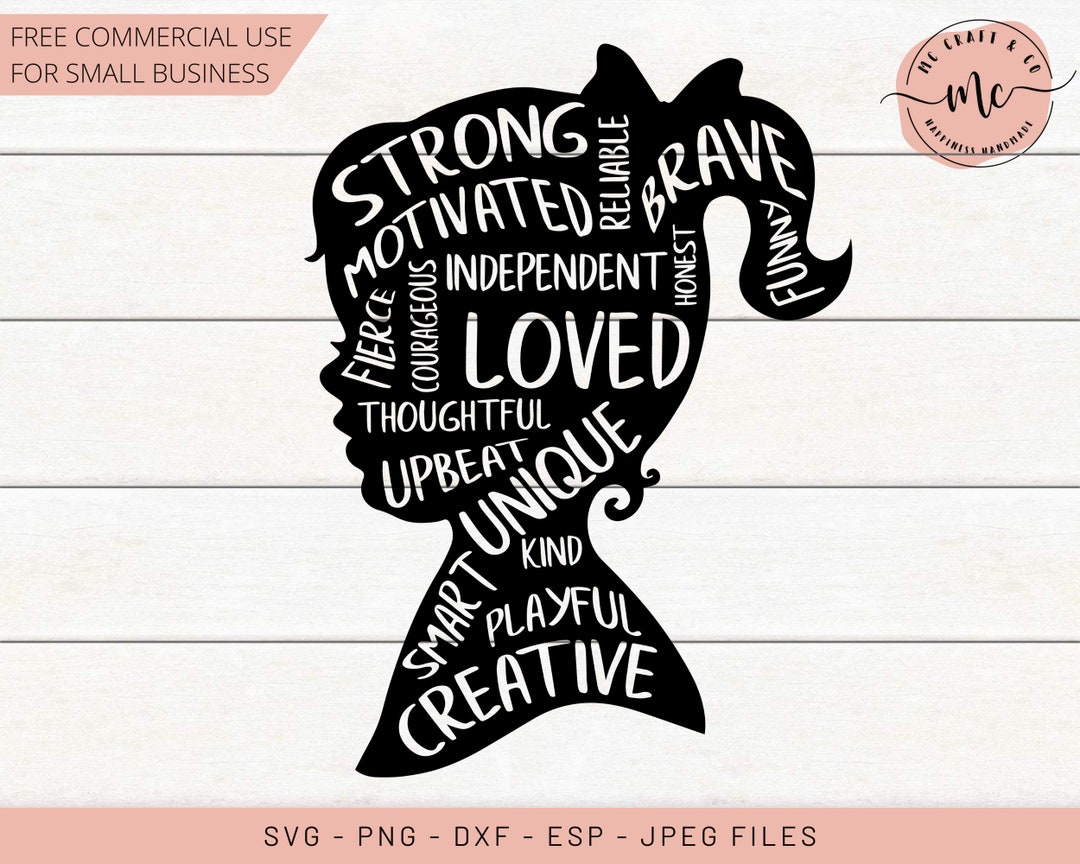 She is Loved SVG, Girl Power SVG, Strong Female Svg, Fierce Svg, Strong ...