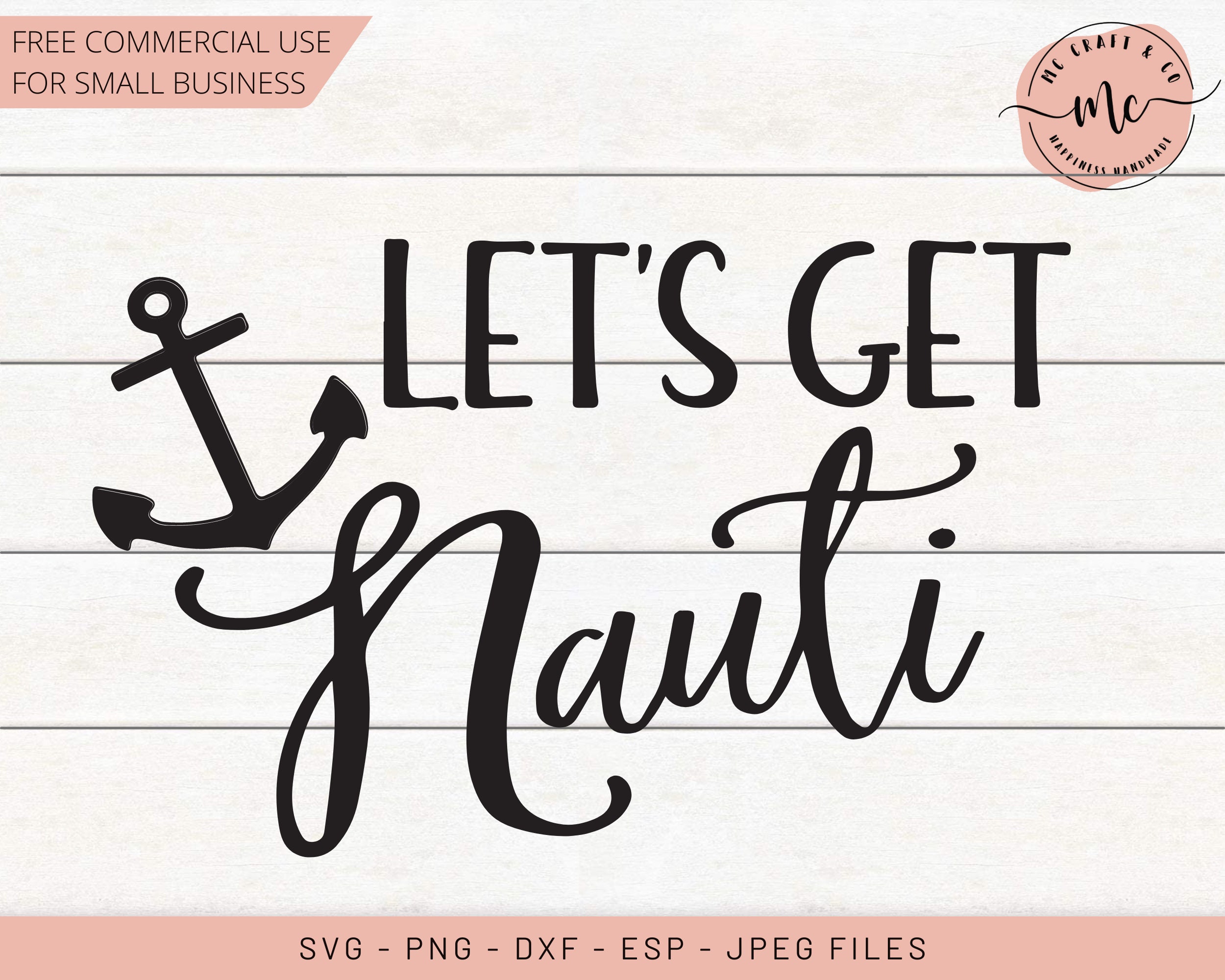 Lets Get Nauti / Get on Board and Get Ship Faced / Nauti - Etsy