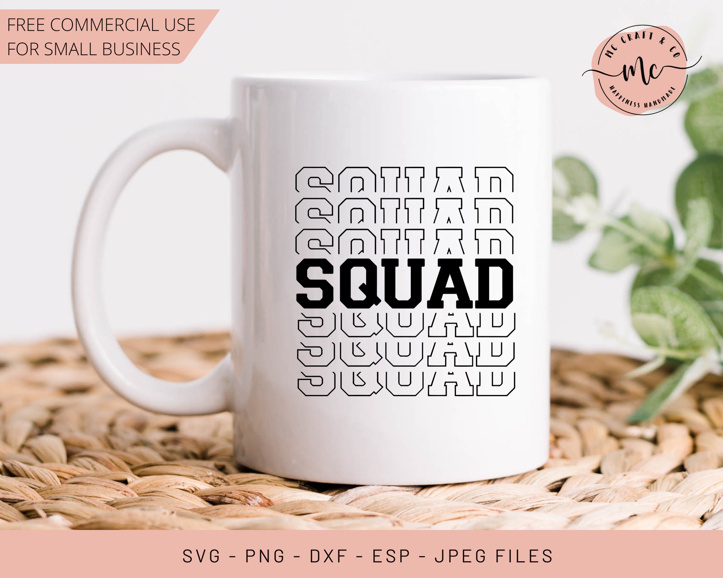SQUAD // Svg // Girl Squad // Cheer Squad // Eps Jpg Cricut - Etsy
