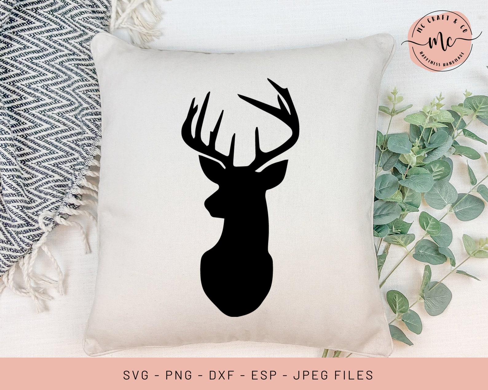 Stag Svg Deer Svg Stag Cutting File Deer Cutting File - Etsy UK