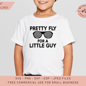 Pretty Fly for a Little Guy Svg, Aviator Svg, Baby Svg, Boy Svg, Baby ...