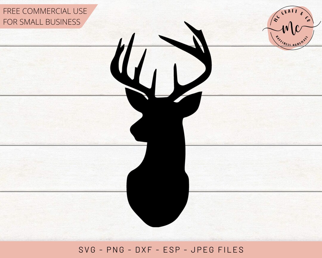 Stag Svg, Deer Svg, Stag Cutting File, Deer Cutting File, Cricut ...