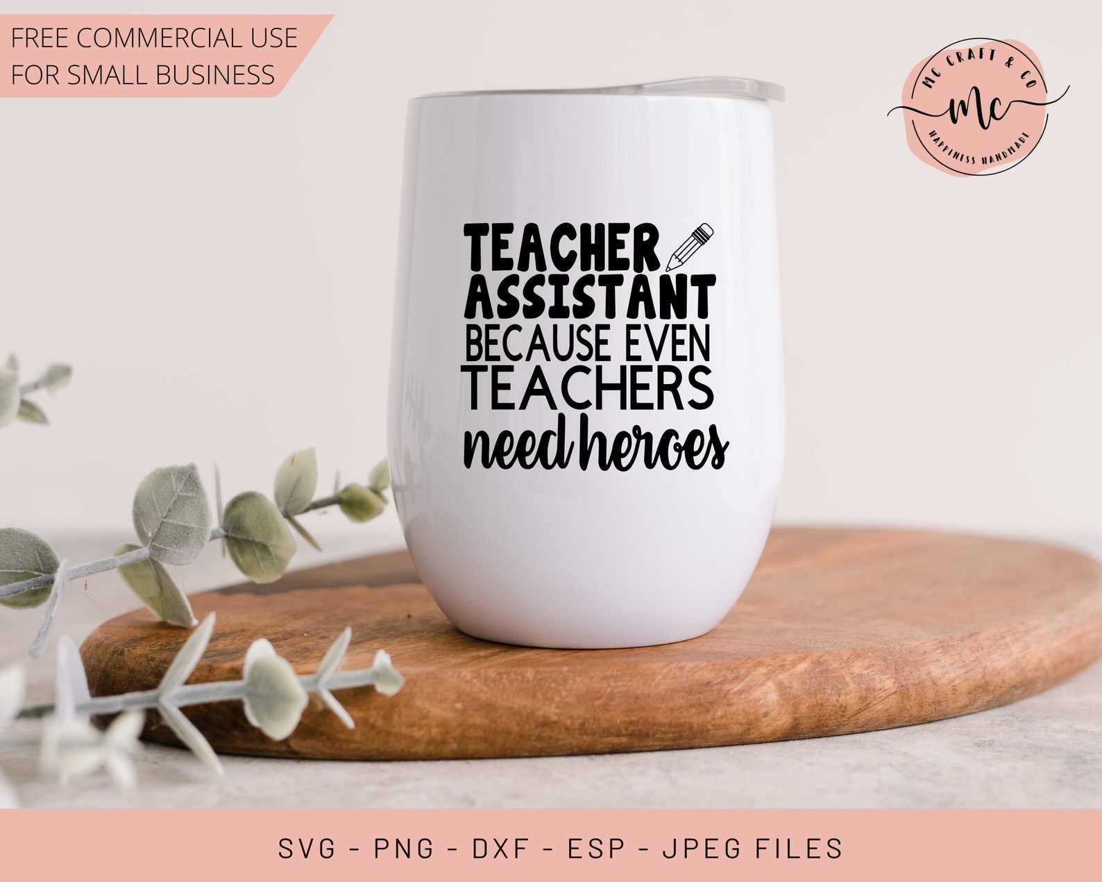 Teacher Assistant Because Even Teachers Need Heroes Teacher | Etsy