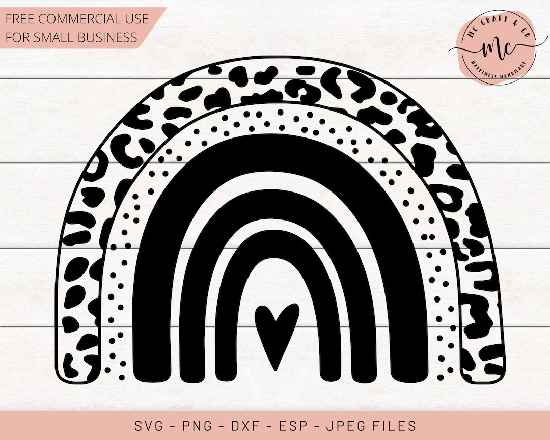 Leopard Rainbow, Leopard Print, Leopard Svg, Rainbow Svg, Cheetah ...