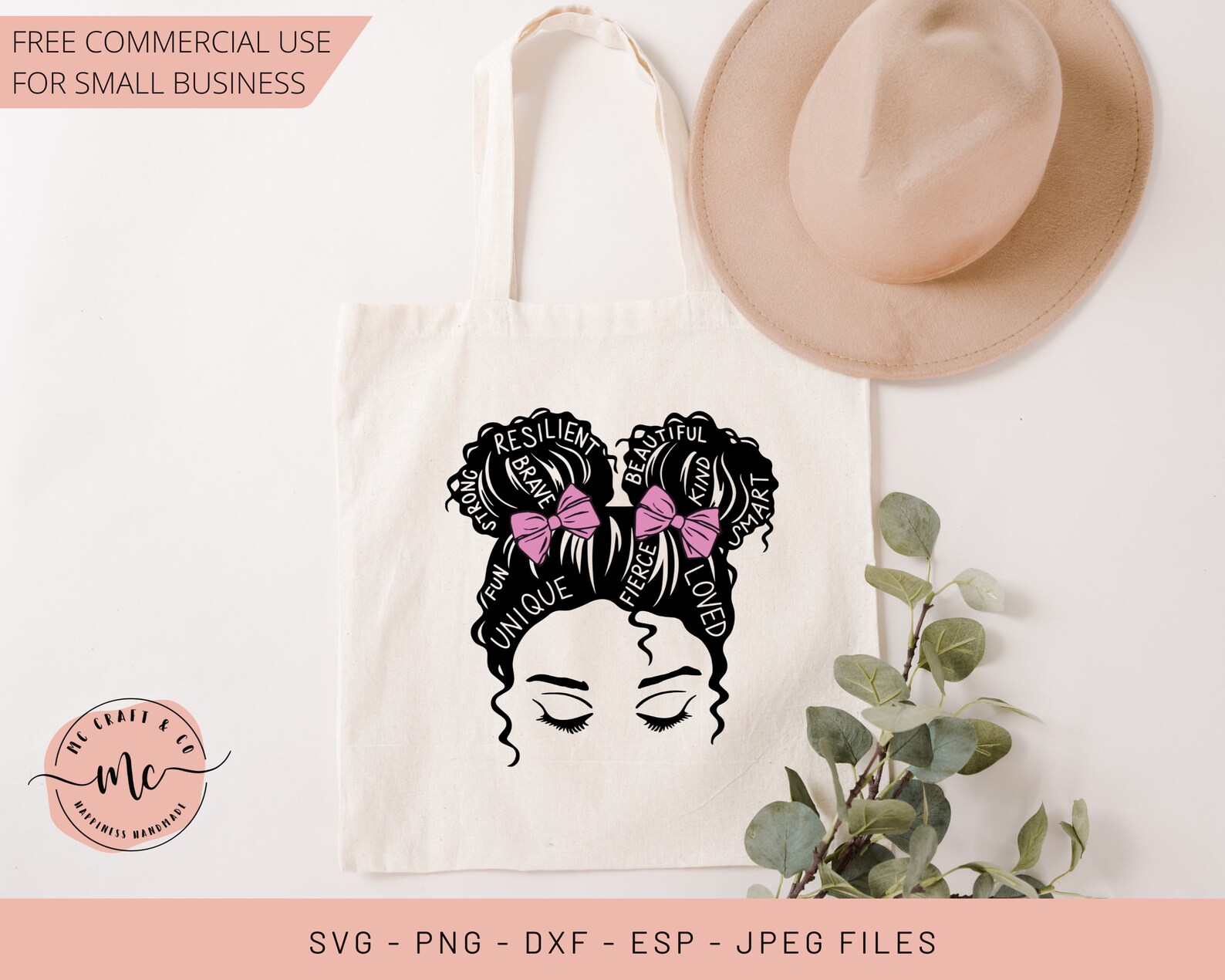 Fierce Girl Girl Silhouette Unique Svg Png She is Loved | Etsy