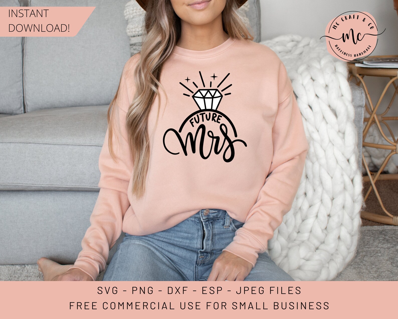 Future Mrs Svg Bride to Be Svg Bride Svg Future Mrs Gifts - Etsy Canada