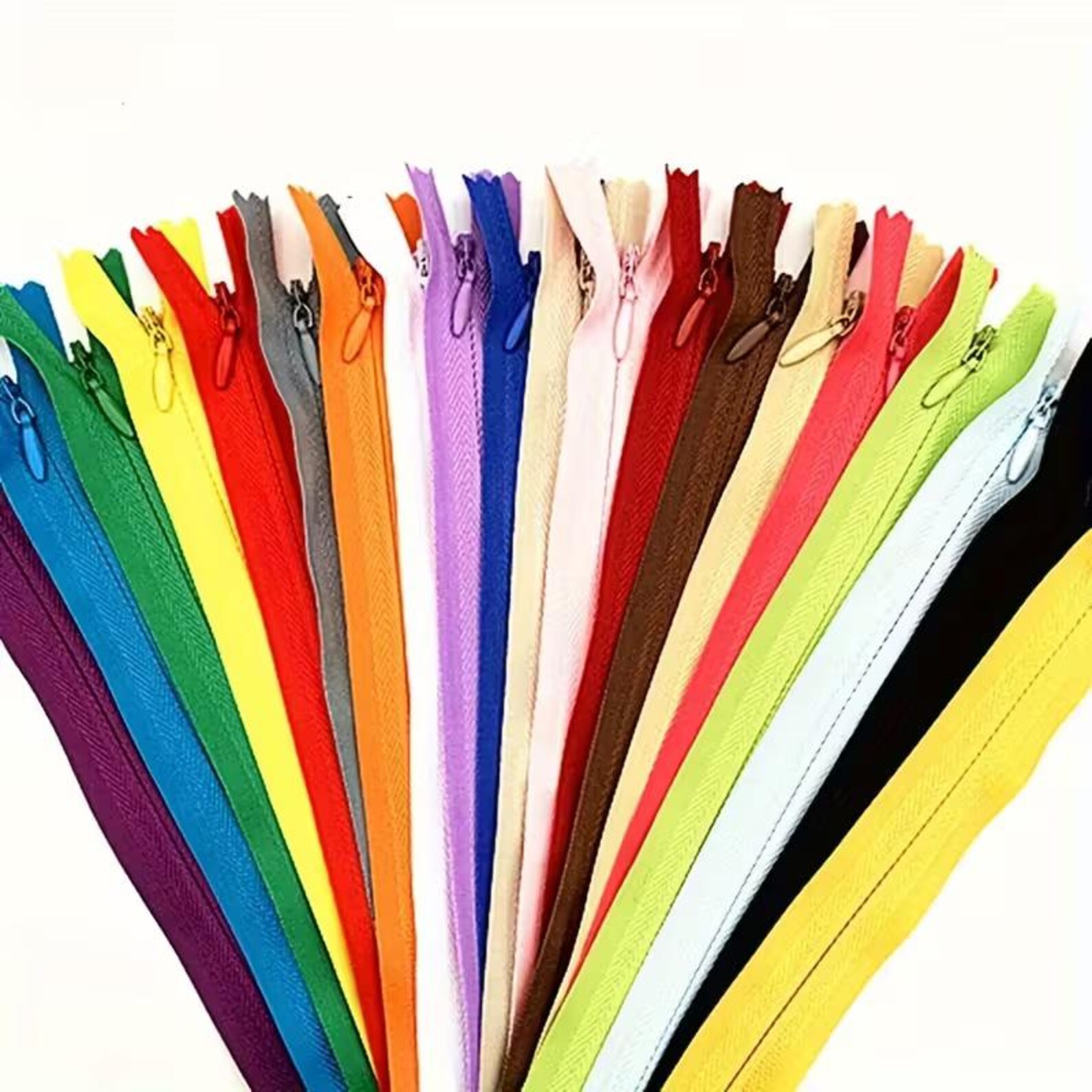 Invisible Concealed Zippers, 56cm (22"), Red - Etsy
