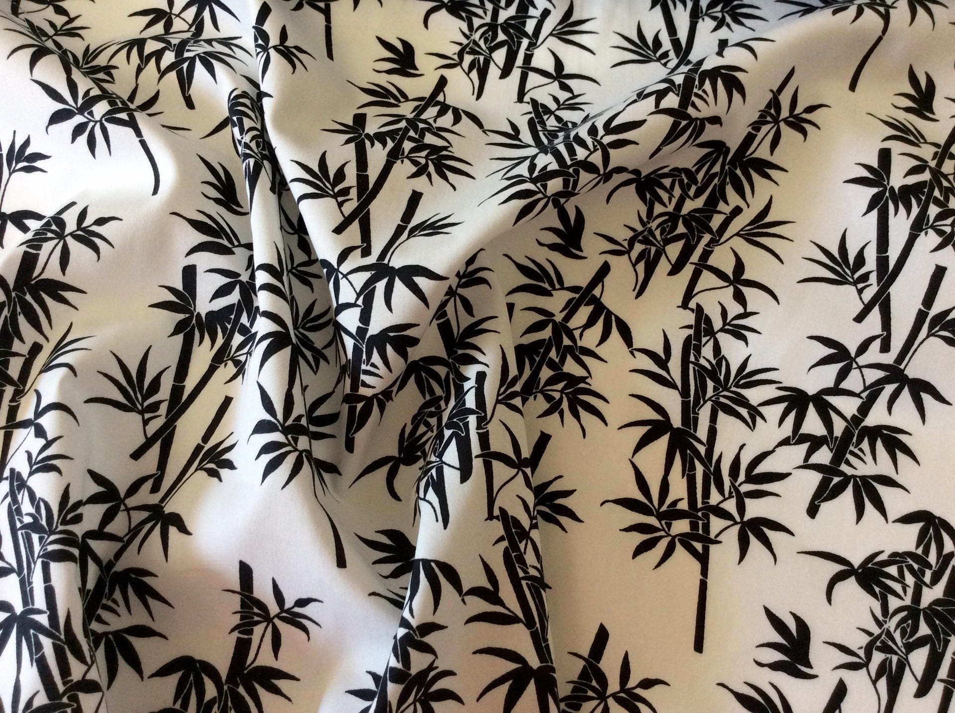 Bamboo Print Fabric