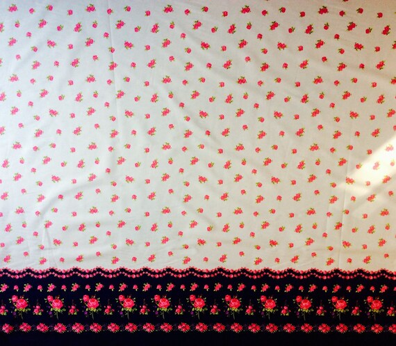 High Quality Cotton Poplin Floral Print With a Decorative | Etsy