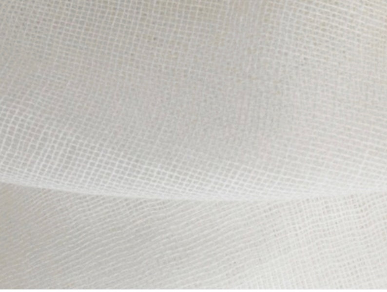 Plain White Cotton Muslin Fabric - Etsy