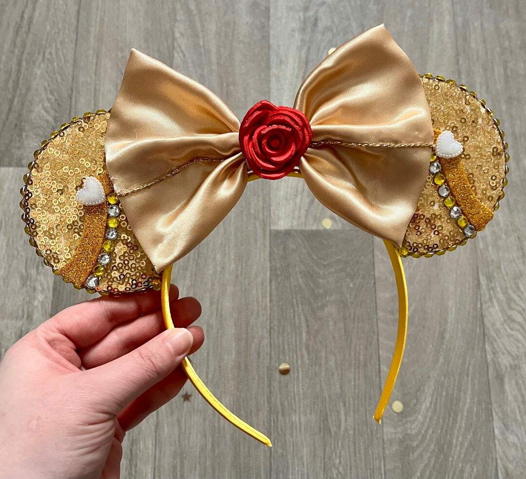 The Inventors Daughter Handmade Belle Inspired Mouse Ears Headband - Etsy