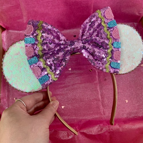 The Girl in Wonderland Handmade Mouse Ears Headband - Etsy