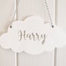 Personalised Cloud Sign Personalised Door Sign Cloud | Etsy