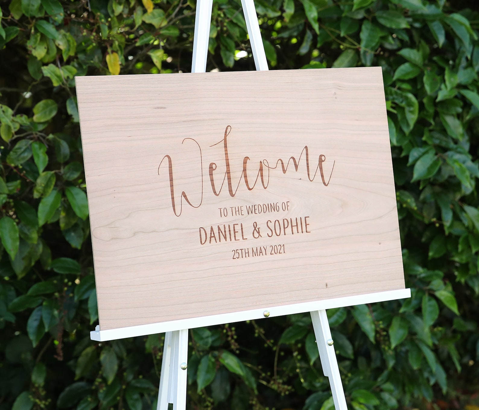 Wedding Welcome Sign Personalised Wedding Sign. Wooden - Etsy UK