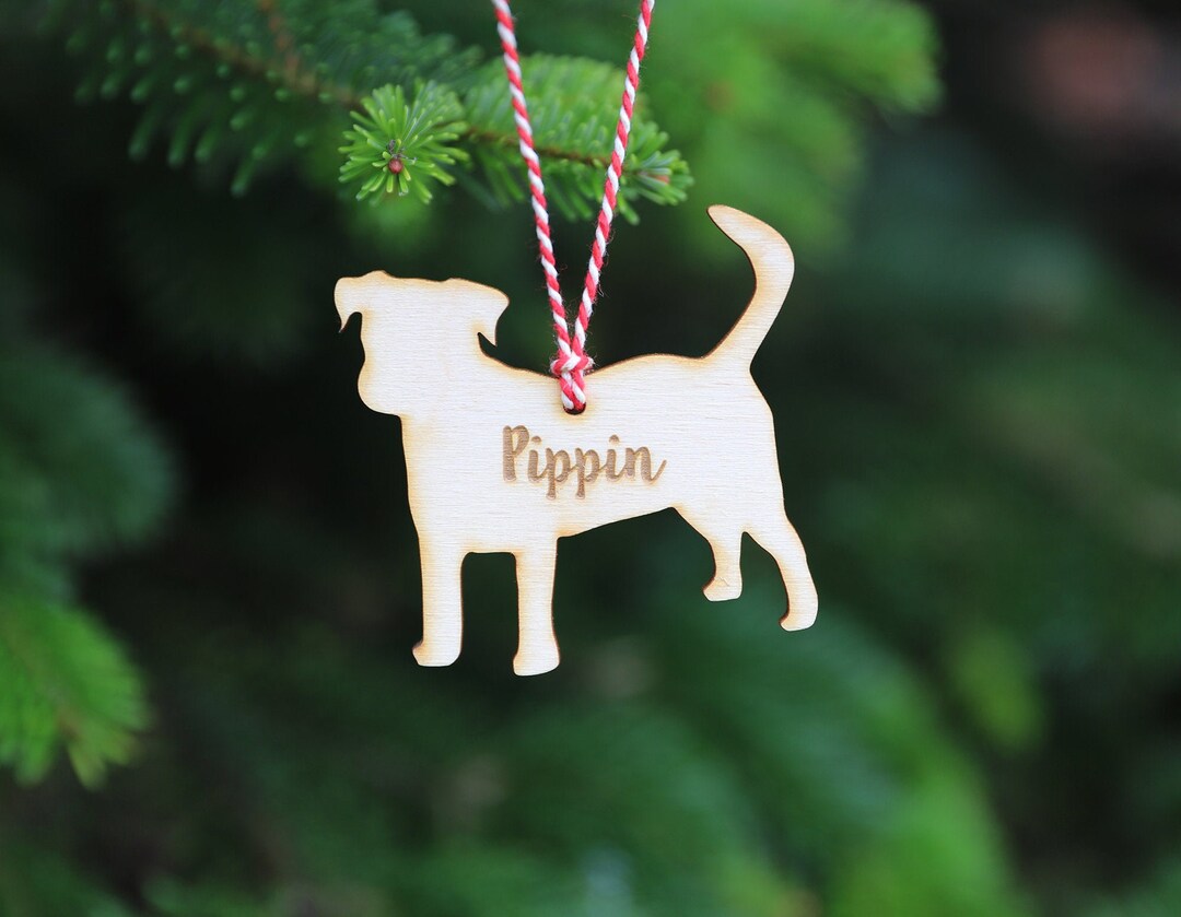 Personalised Jack Russell Decoration - Dog Decoration - Dog Christmas ...