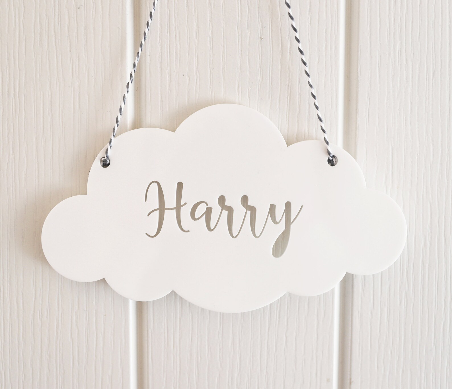 Personalised Cloud Sign Personalised Door Sign Cloud - Etsy UK