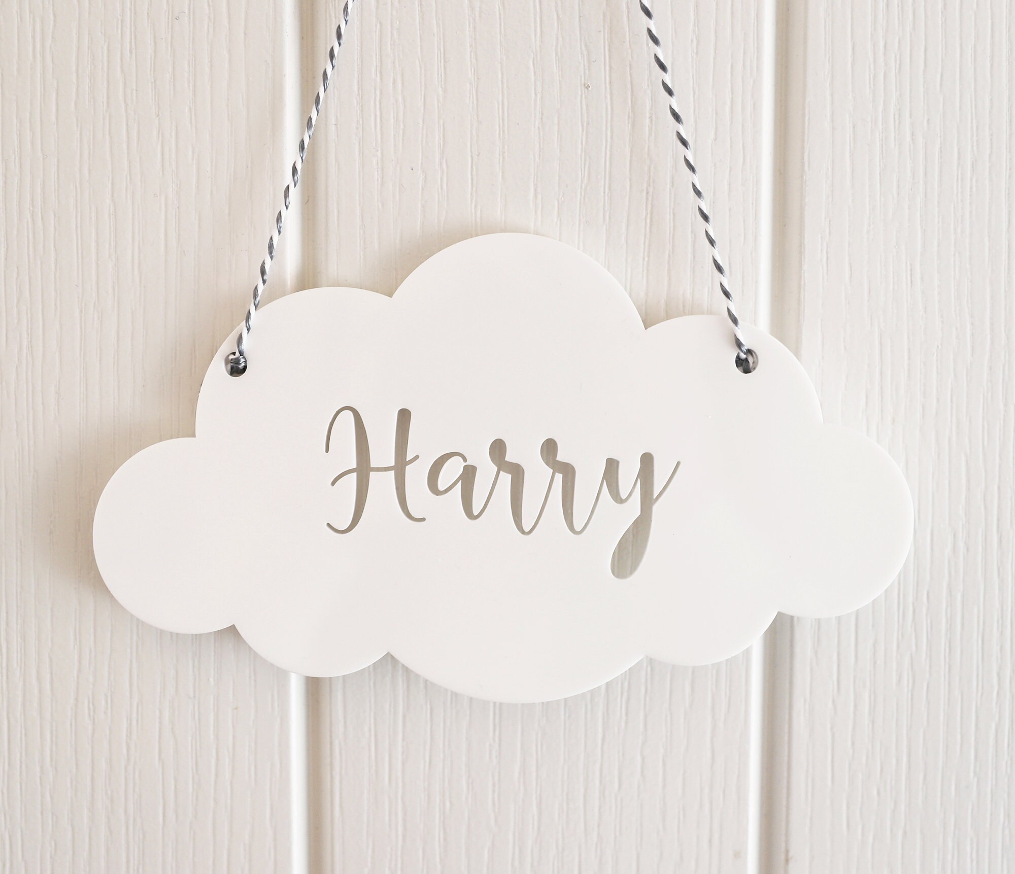 Personalised Cloud Sign Personalised Door Sign Cloud - Etsy UK