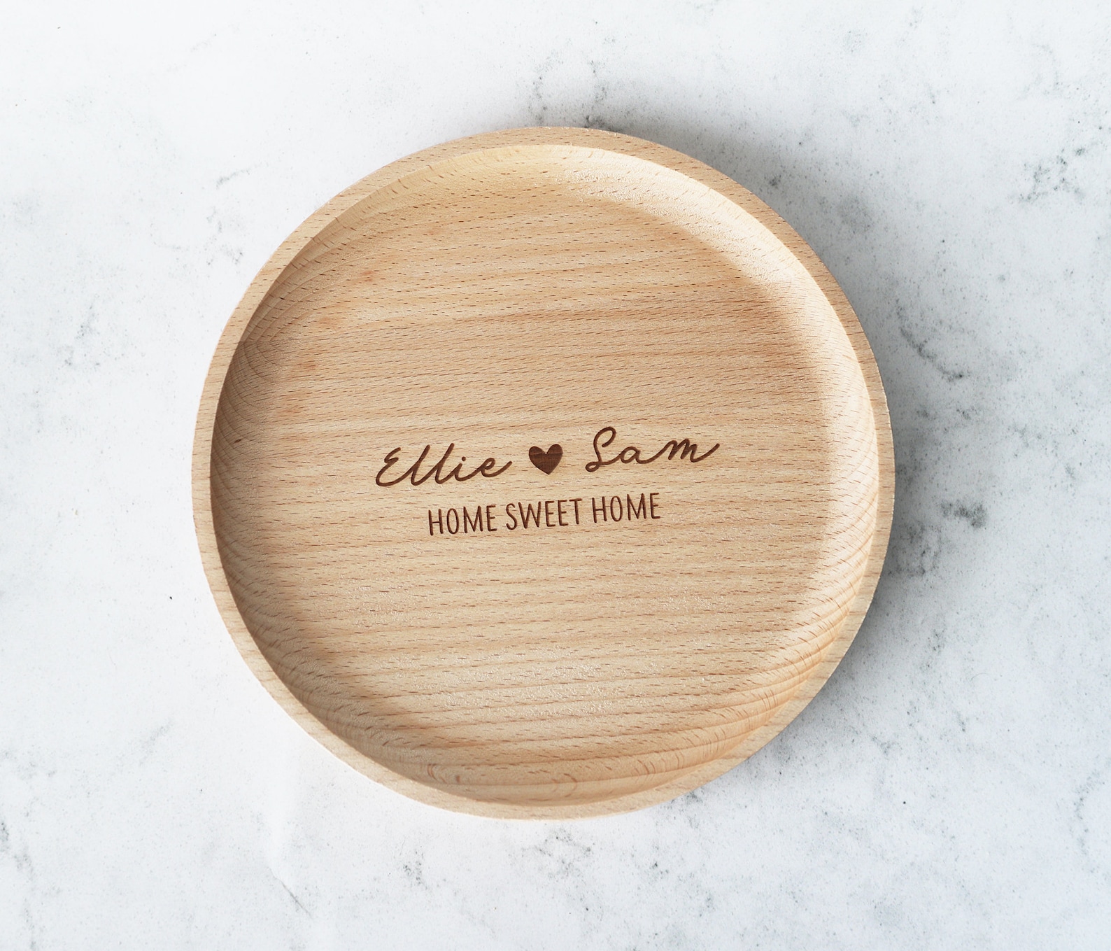 Personalised Wooden Coin Tray Wooden Trinket Dish-gift for - Etsy