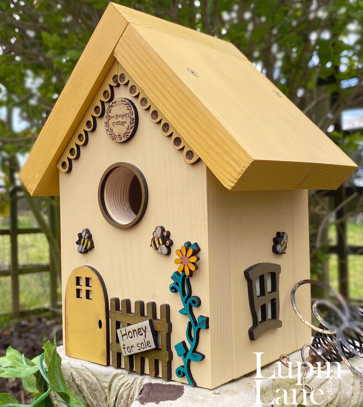 Bird Box, the Bee Keepers Cottage, Handmade Bird House, Garden Decor - Etsy