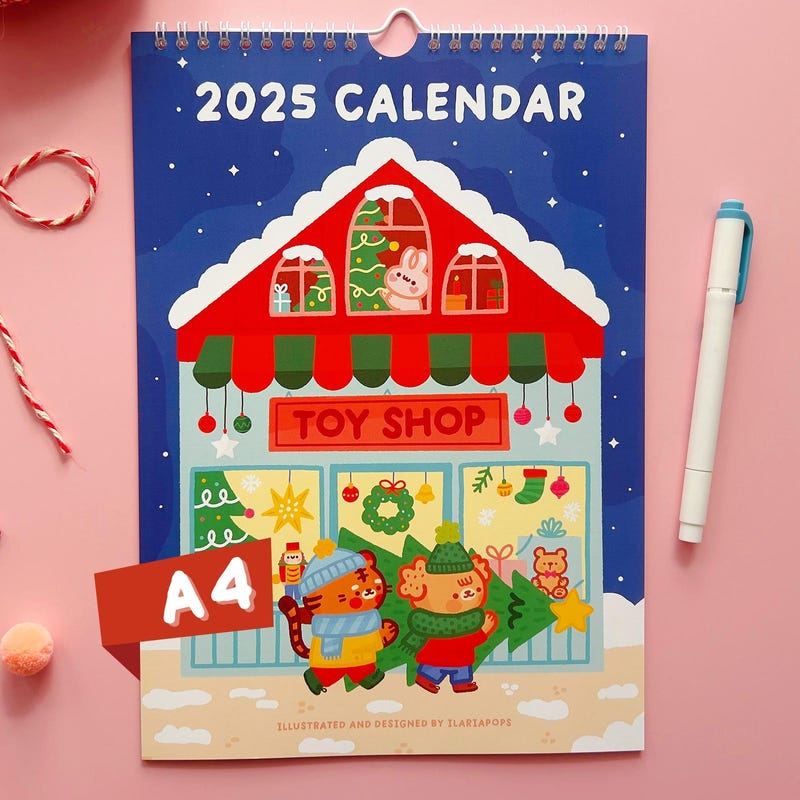 Wall Calendar - Etsy