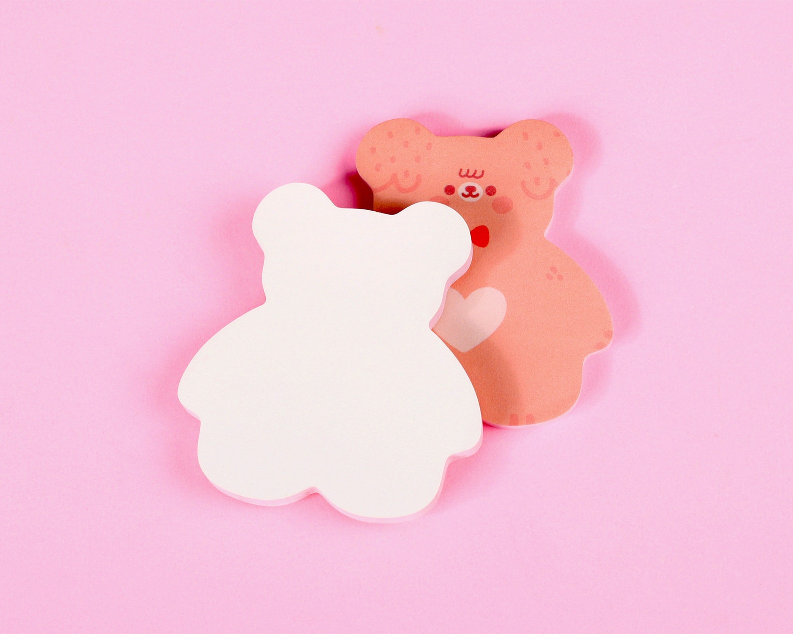Paco the Bear Sticky Memo Pads - 50 Sheets - Etsy