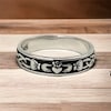 İrischer Claddagh Ring, Gold Heart Ring, Heart and Hands Ring, Celtic ...