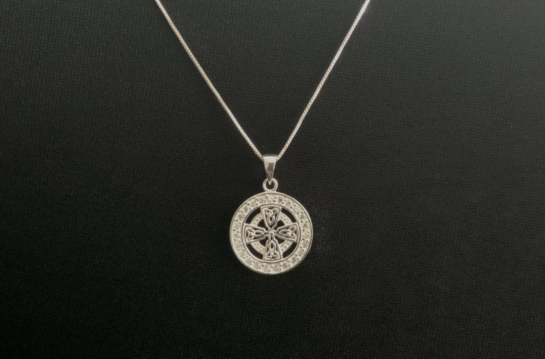 Handcast 925 Sterling Silver Celtic Equal Sided Cross Pendant - Etsy