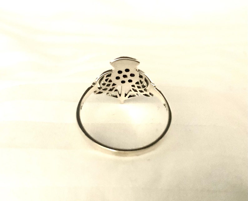 Handcast 925 Sterling Silver Scotland Scottish Amethyst | Etsy