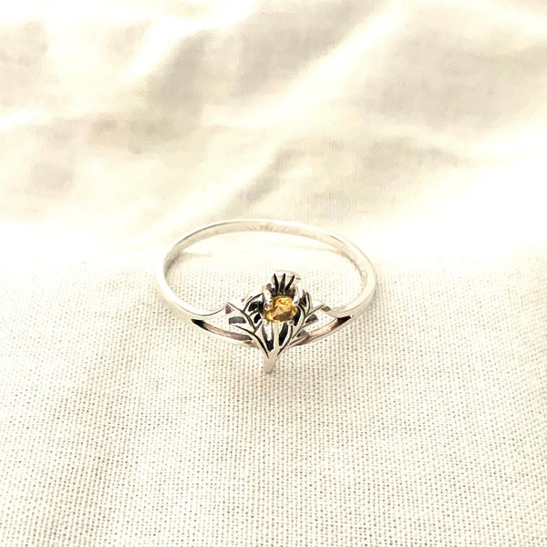 Thistle Ring - Etsy