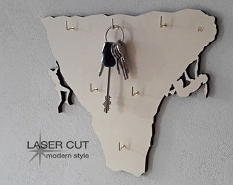 Rock Climbing Key Holder - Etsy