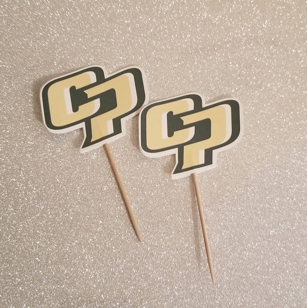 California Poly cupcake toppers, set of 12. - Etsy Österreich