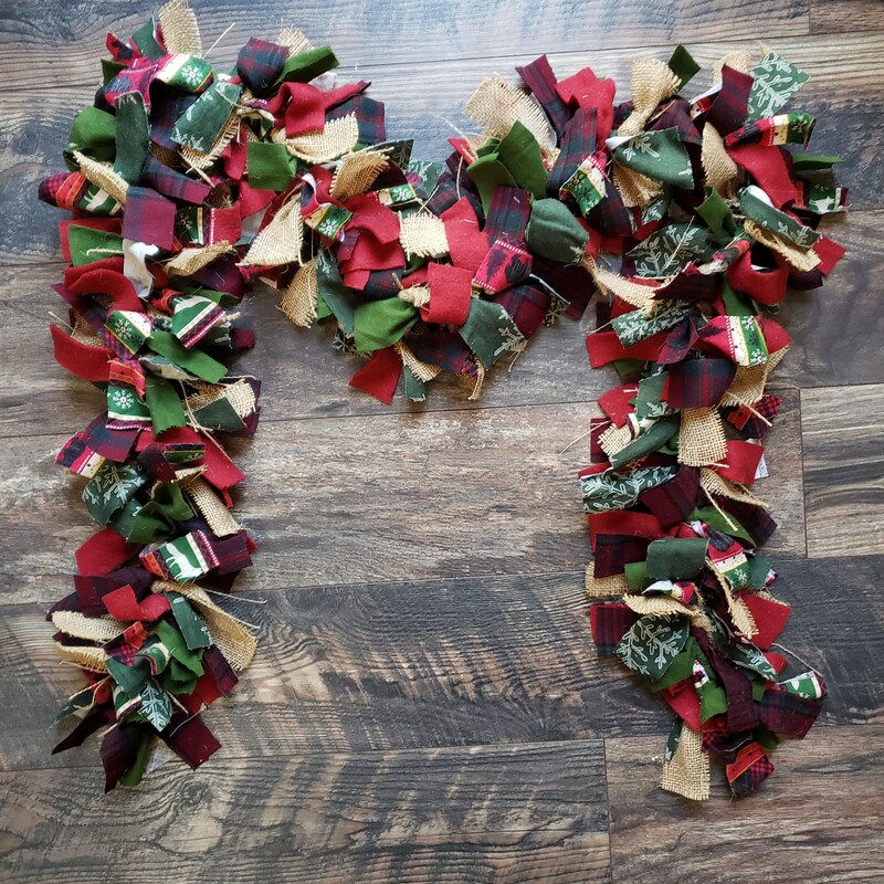 Rag Christmas Trees - Etsy