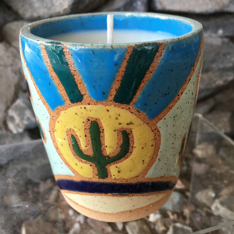 Ceramic Candle - Etsy